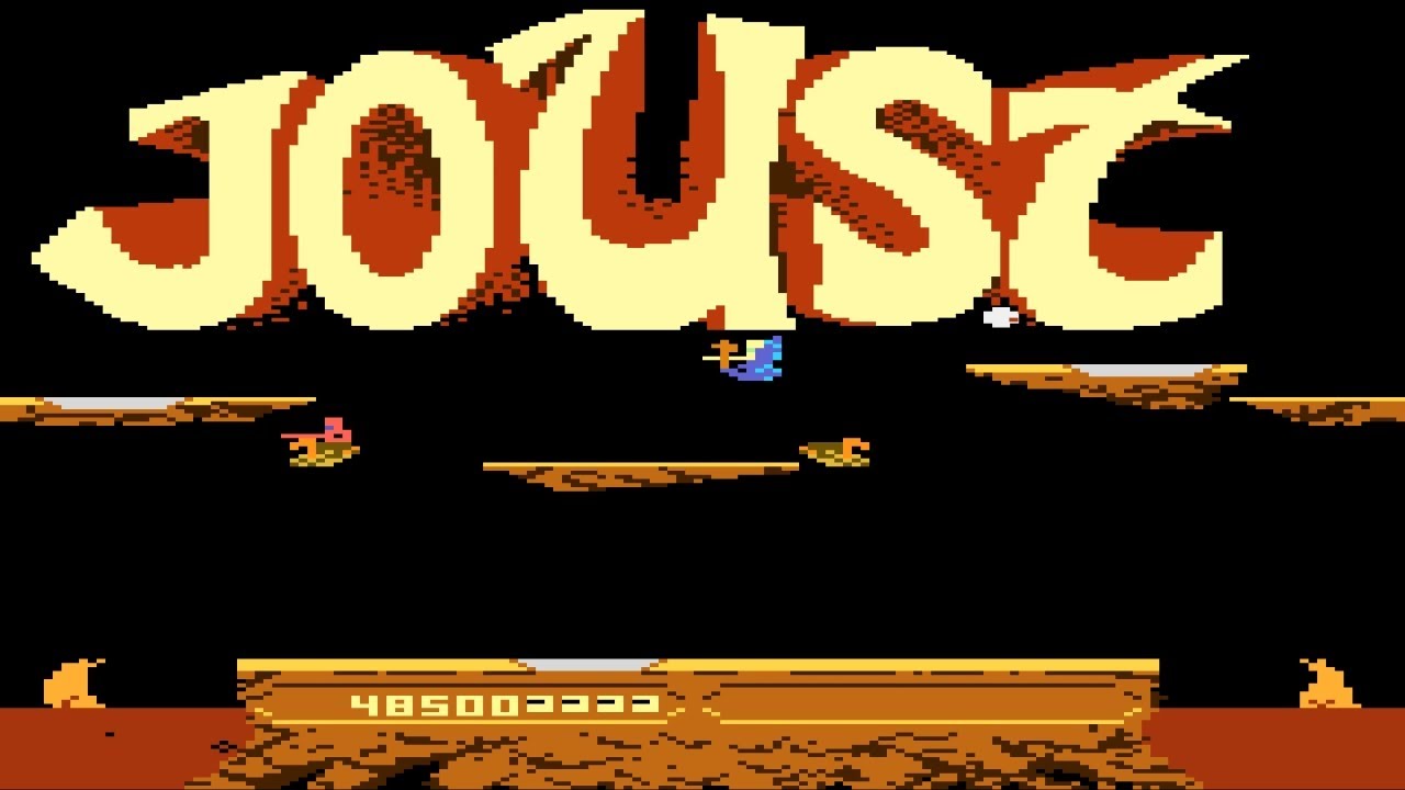 Joust para Atari 2600: um clássico dos jogos de aves e combates