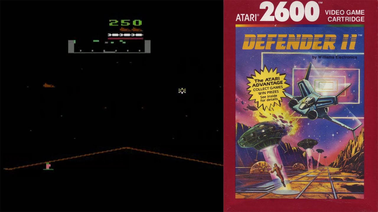 Stargate (Defender II): revivendo a era do Atari 2600