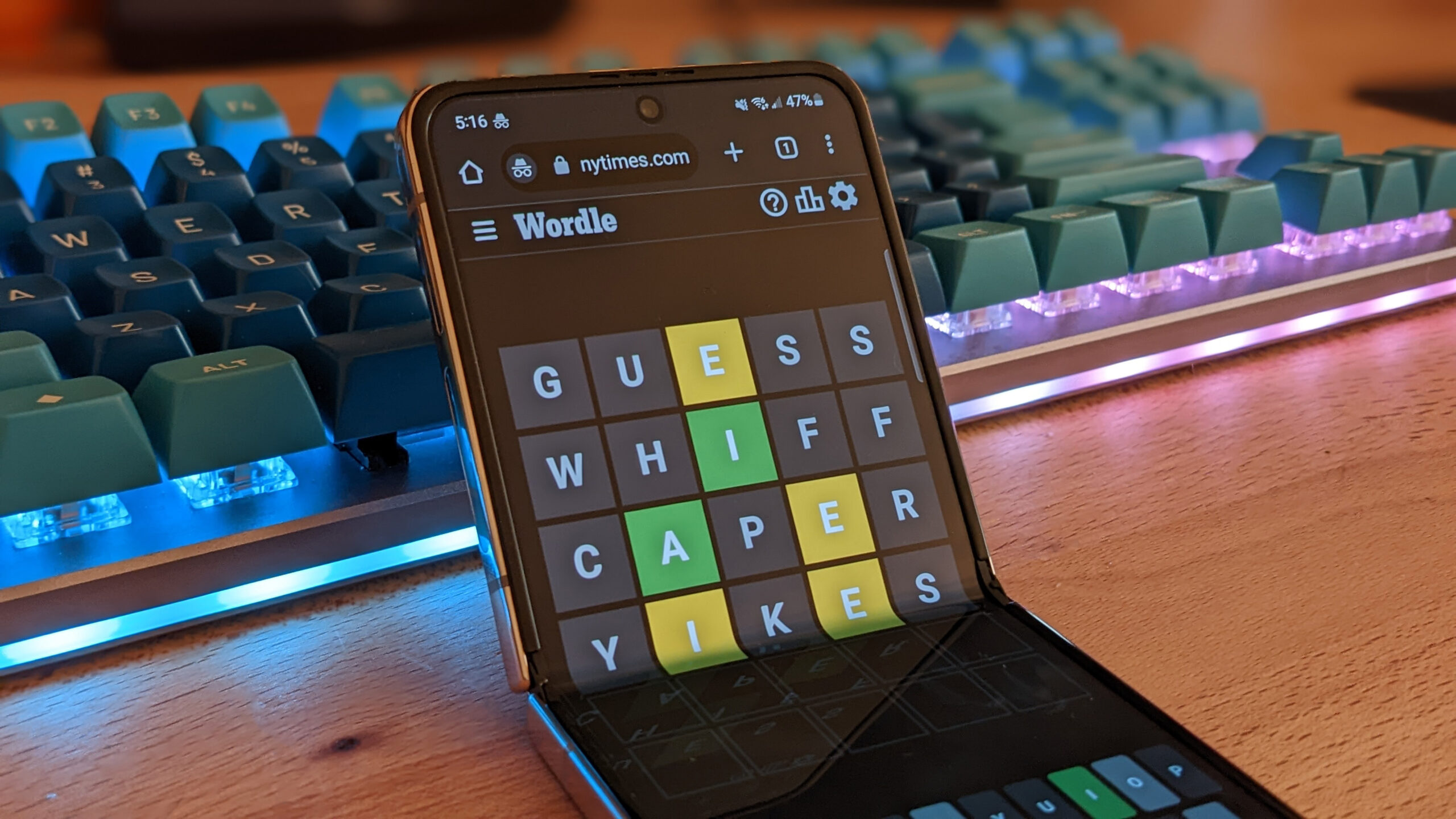 Resposta do wordle de segunda-feira, 28 de abril