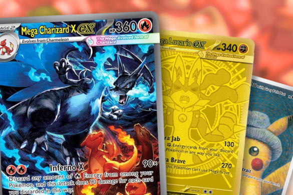 As 10 cartas mais valiosas de mega evolução no Pokémon TCG